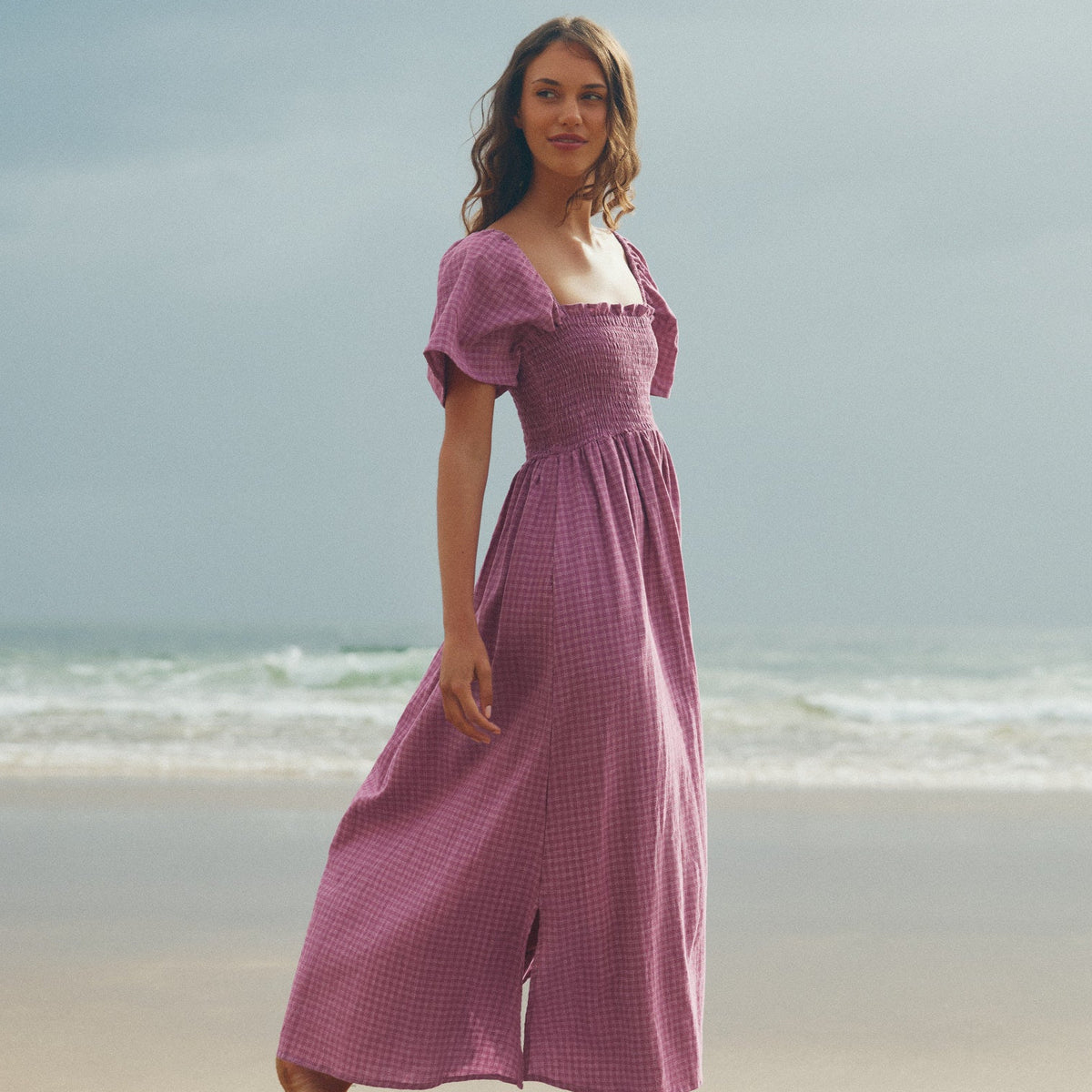 Amelie Maxi - Violet Hemp – Opia